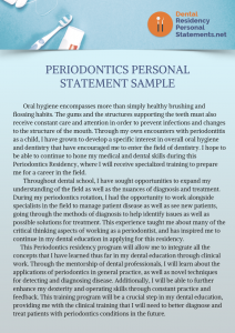 Get Free Dental School Personal Statement Sample